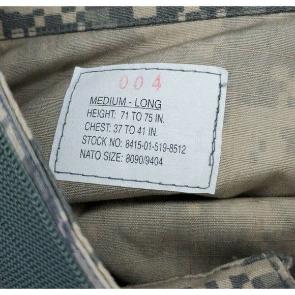 U.S. Army | Jackets & Coats | Military Army Combat Uniform Digital Camo ...